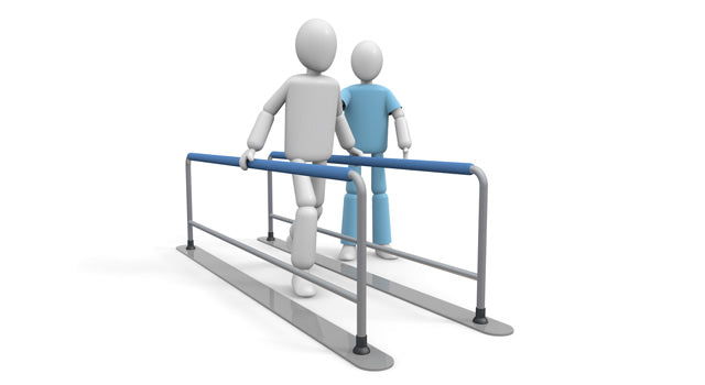 Parallel Bar Set Steel 11 Feet Long Pak-Made – HAFEEZ SURGICAL